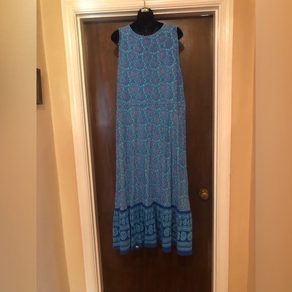 Talbots | Dresses | Talbots Maxi Dress 53 In Length Size X Nwot | Poshmark